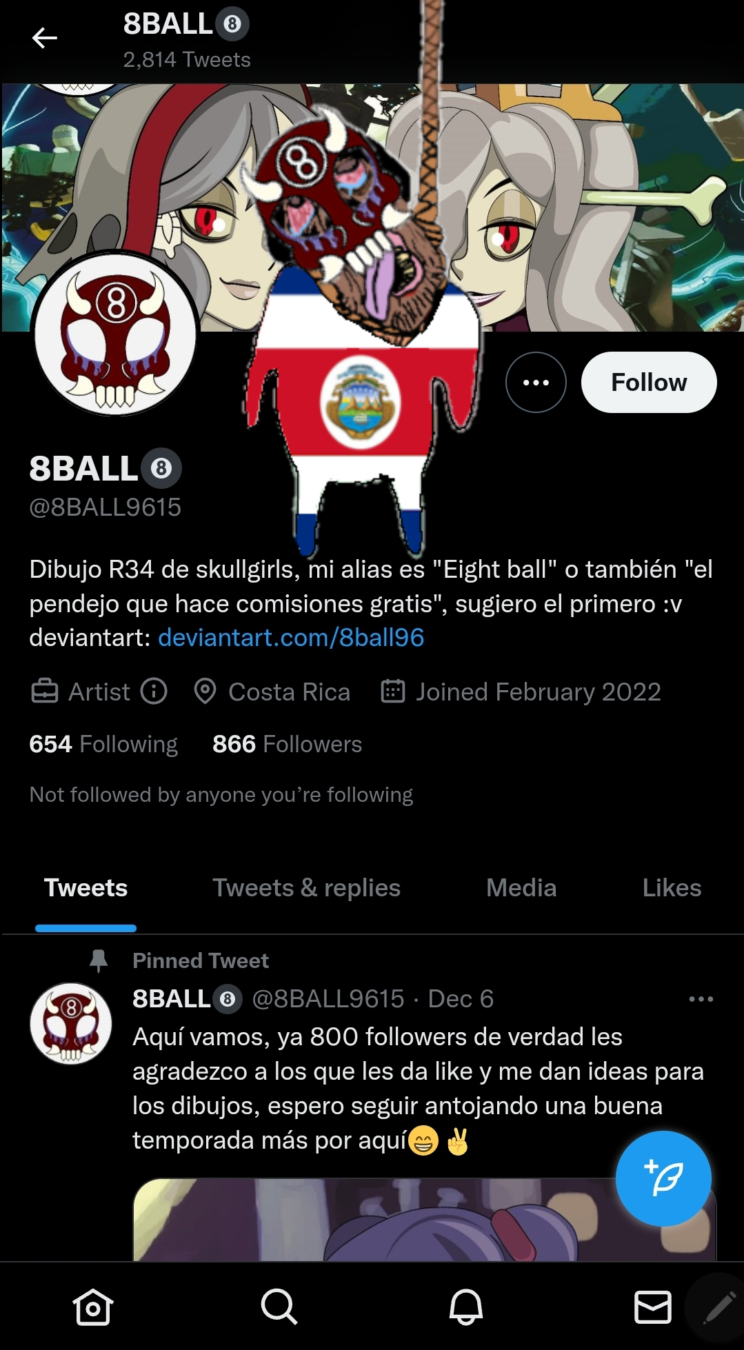 Mi cuenta de Twitter - Piczel.tv