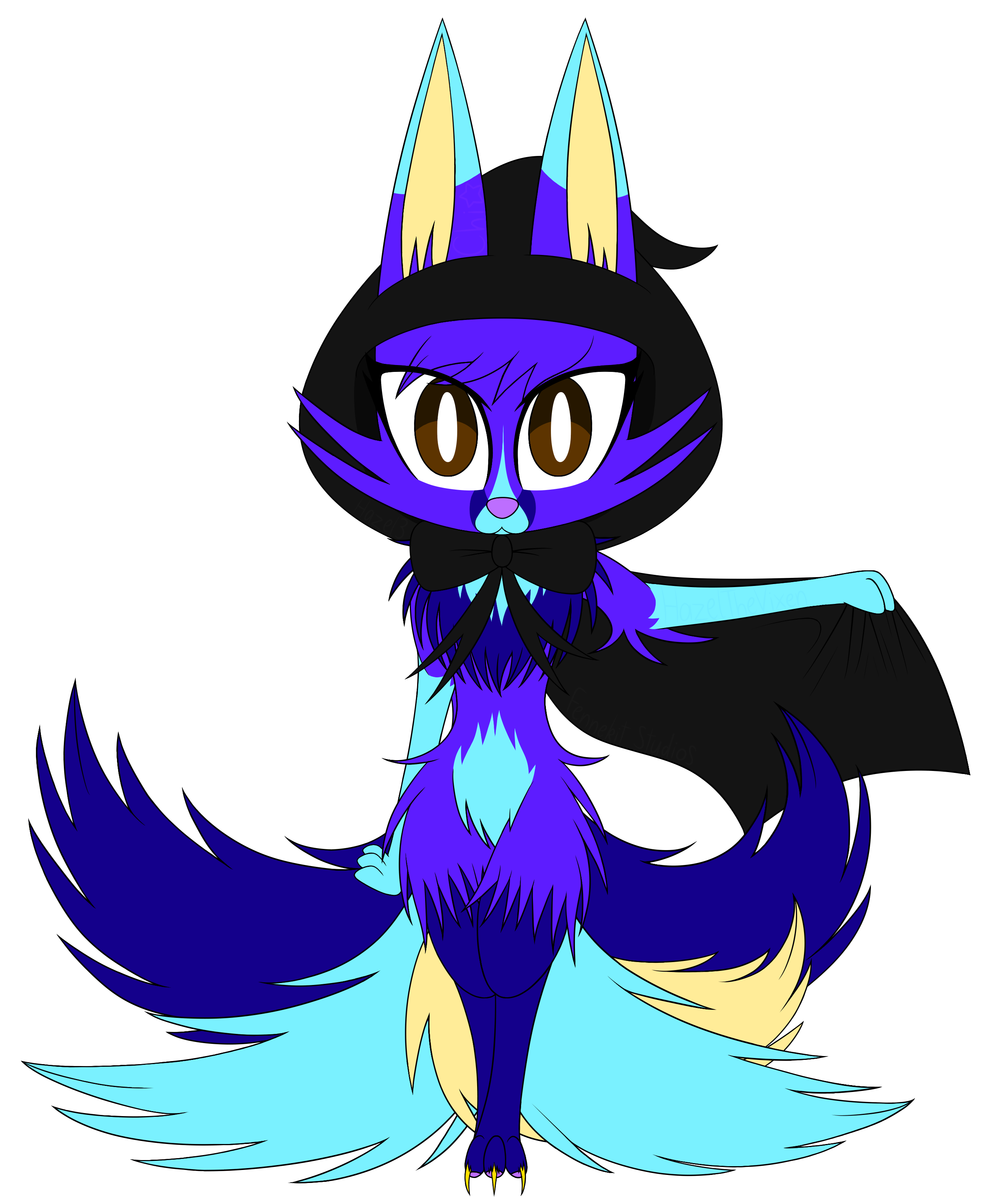 Crystella the five tailed blanford's fox / Cristela la zorra de cinco colas - Piczel.tv