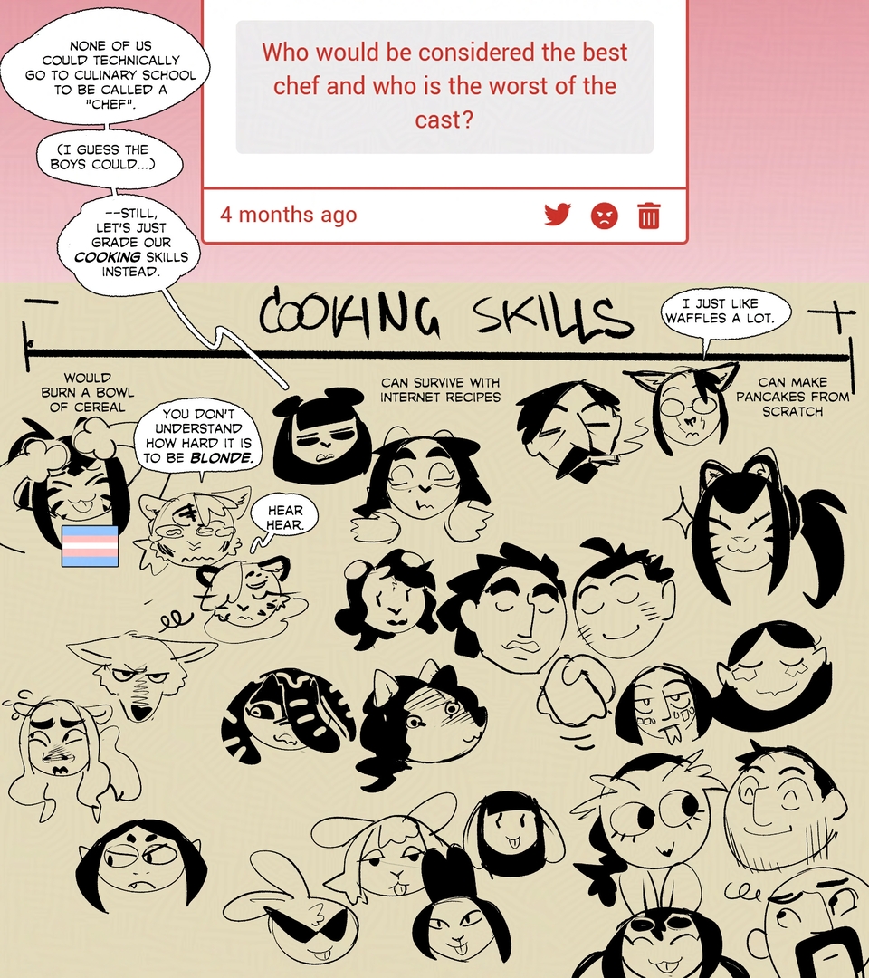 Q and A 837 - on cooking skills - Piczel.tv