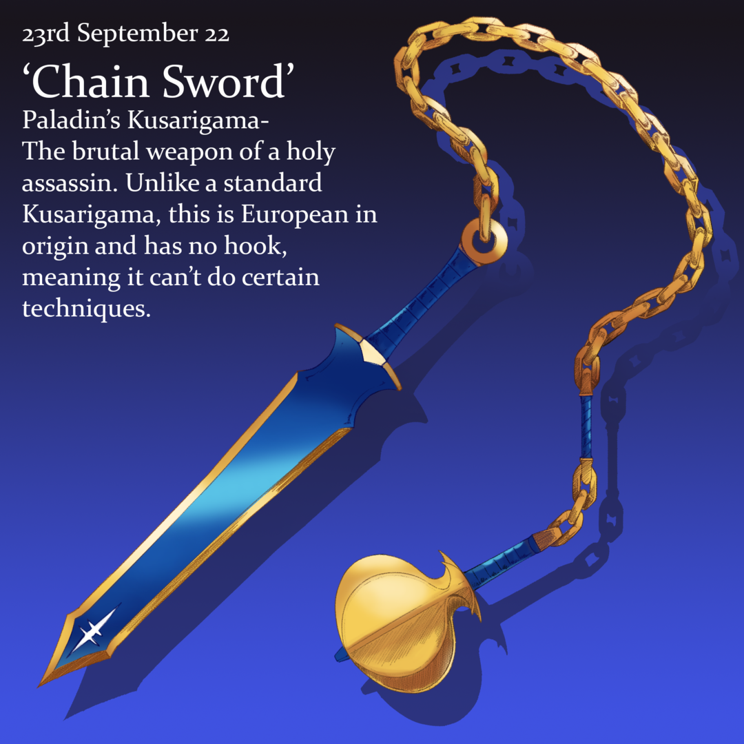 Swordtember 23 Chain Sword - Piczel.tv