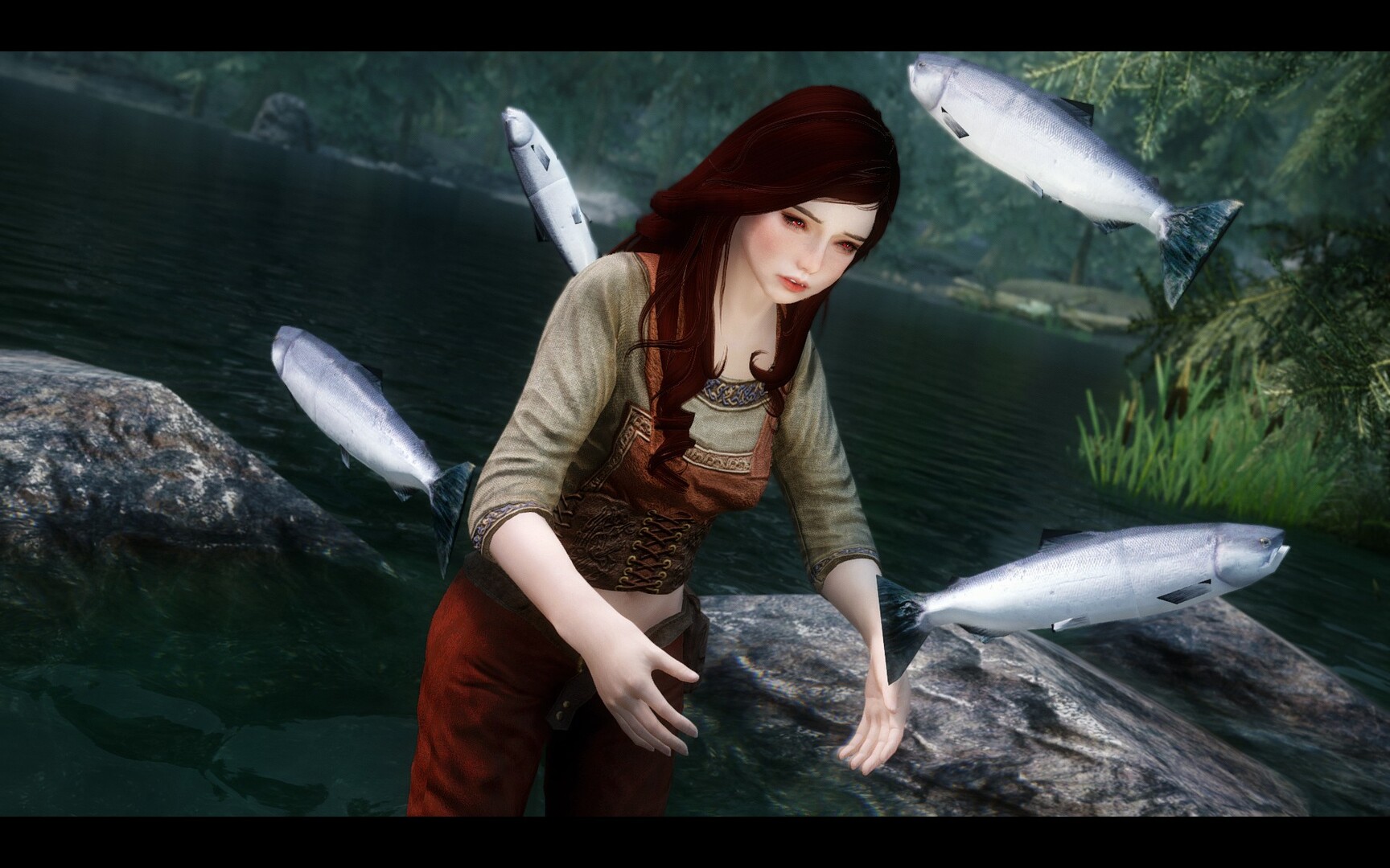 Gale Teaching Sophia Fishing - Piczel.tv