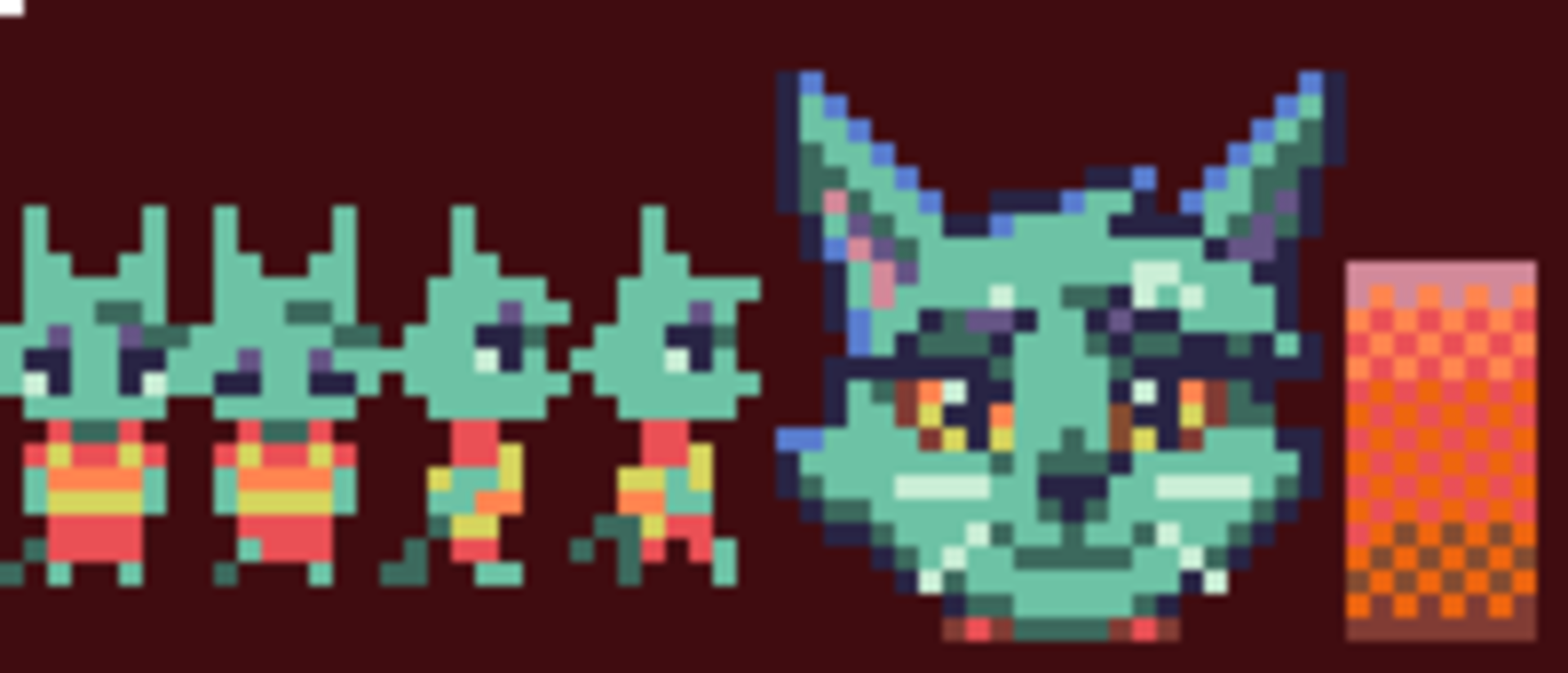 Tic80 demake sprites - Piczel.tv