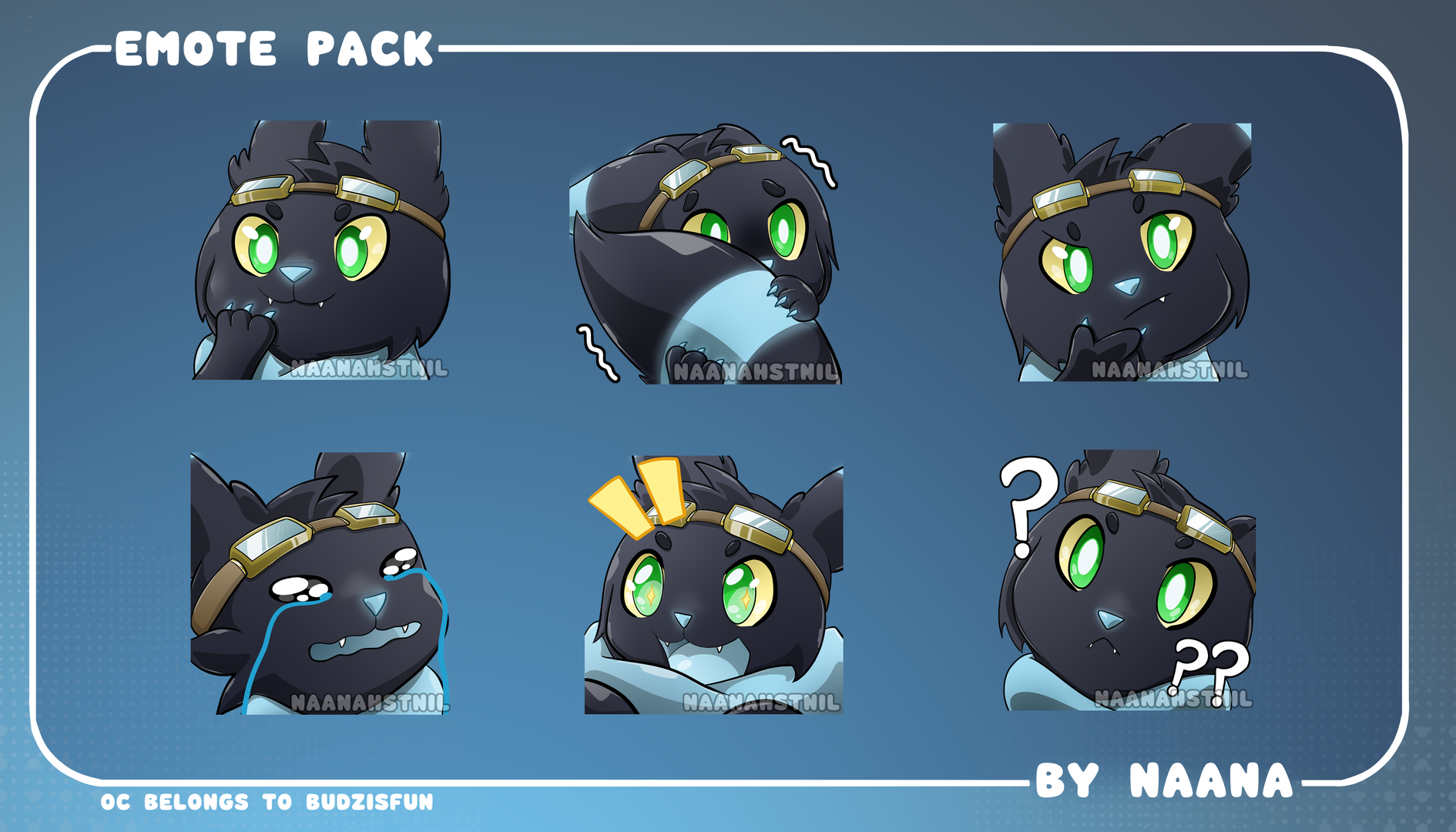 Umbreon emote pack - Piczel.tv