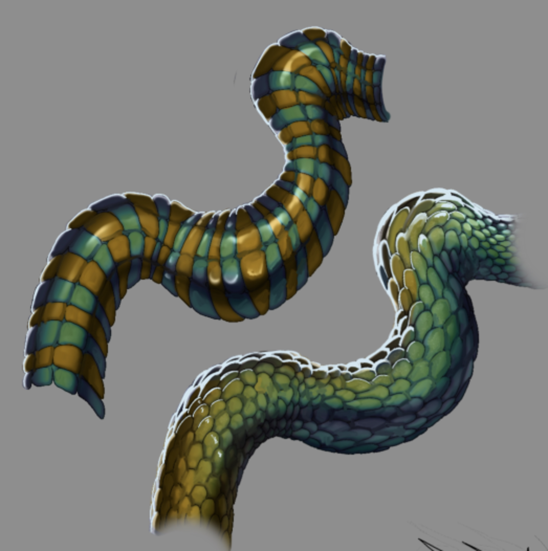 References I made for scales in future art - Piczel.tv